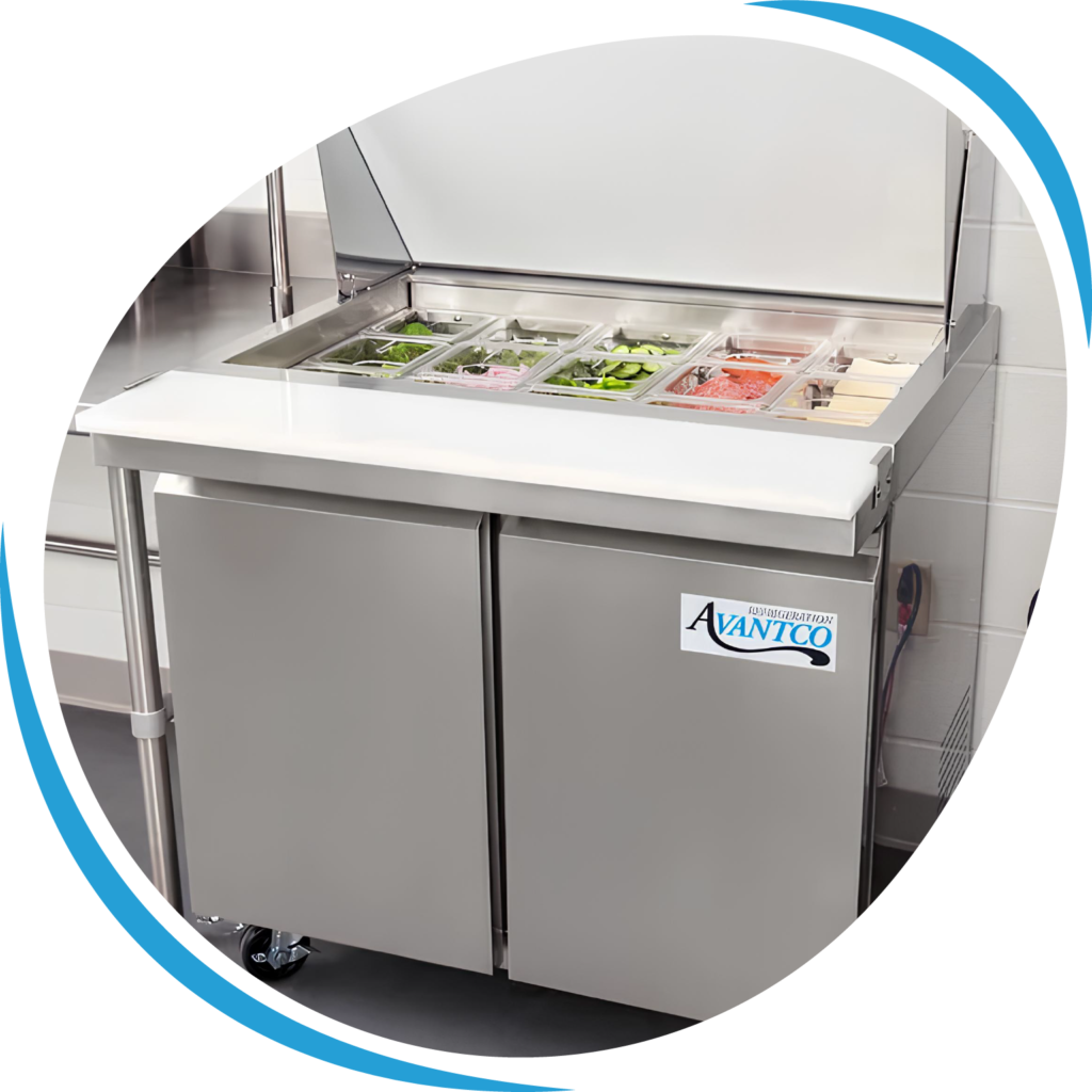 Food Prep Station Refrigerator Repair Service | RepairUs Commercial ...